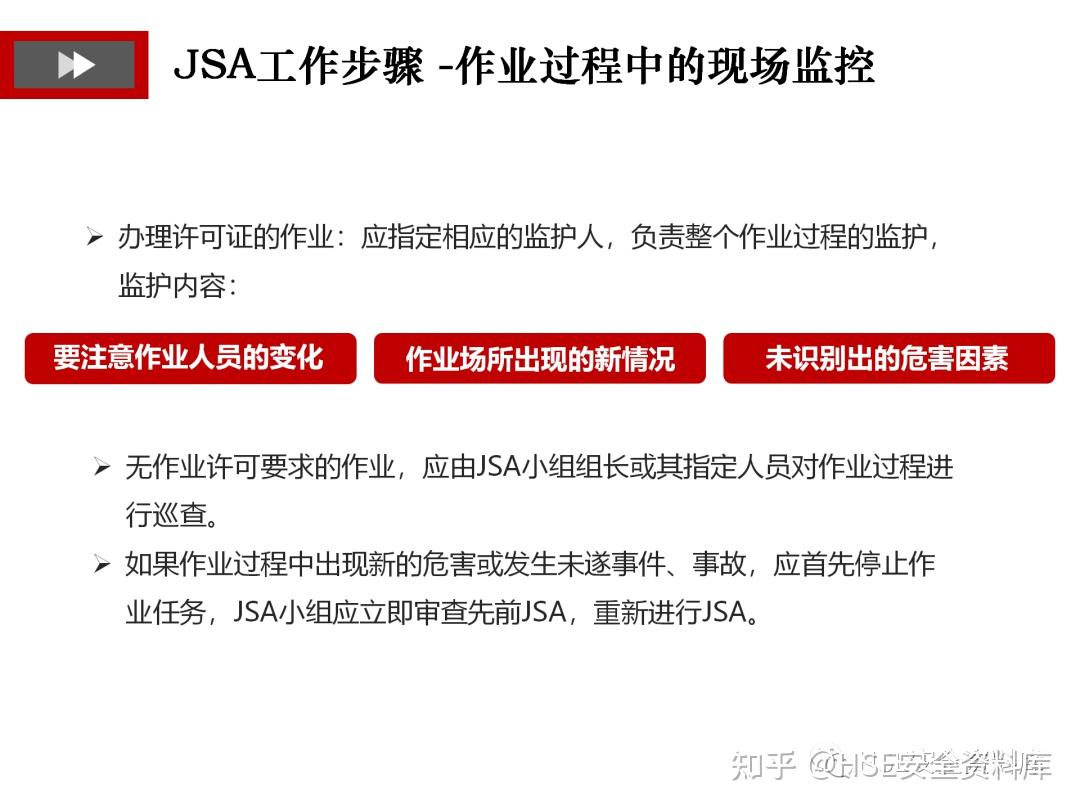 PPT |【课件】工作安全分析(JSA)管理规范(47页） - 知乎
