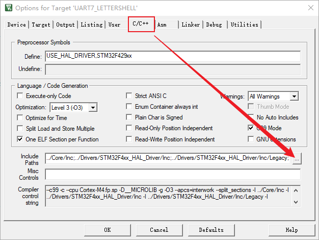 嵌入式调试利器：STM32F429移植letter-shell实战 - 知乎