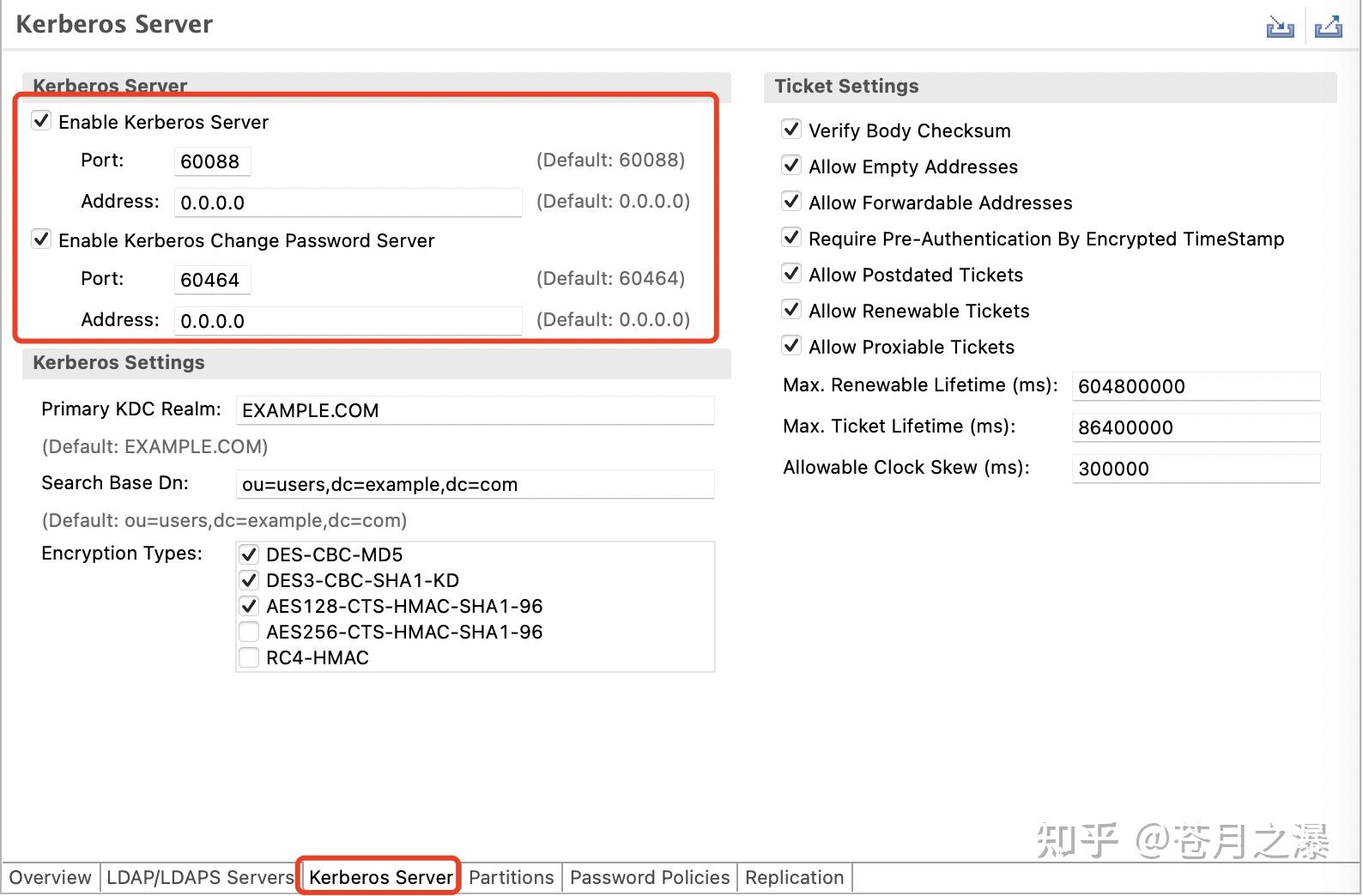 apacheDS 配置kerberos - 知乎