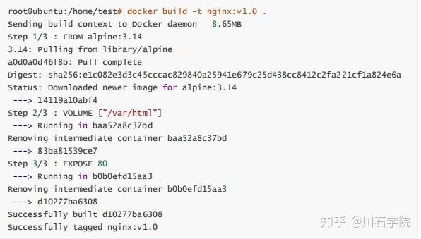 使用dockerfile创建镜像 知乎