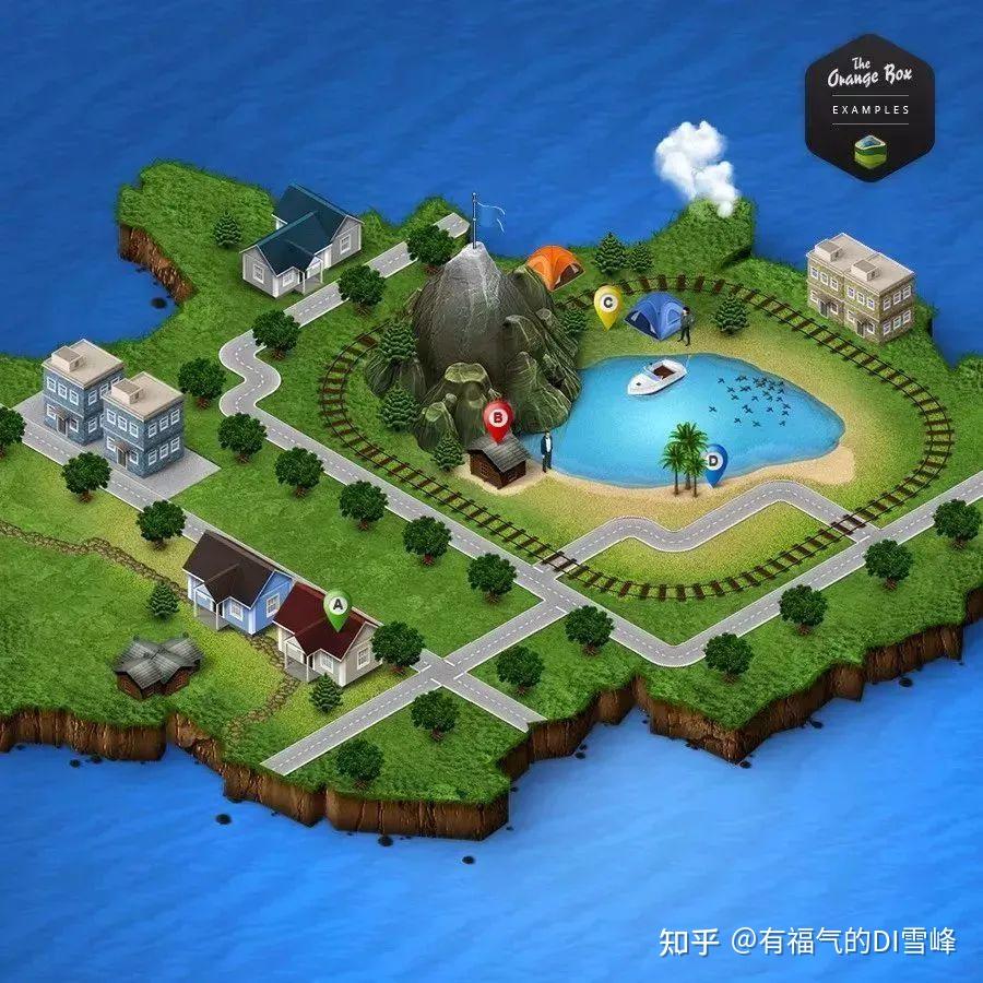 分享一个可以轻松创作3D地图的工具，超级好用：3D map generator - 慢淘时光