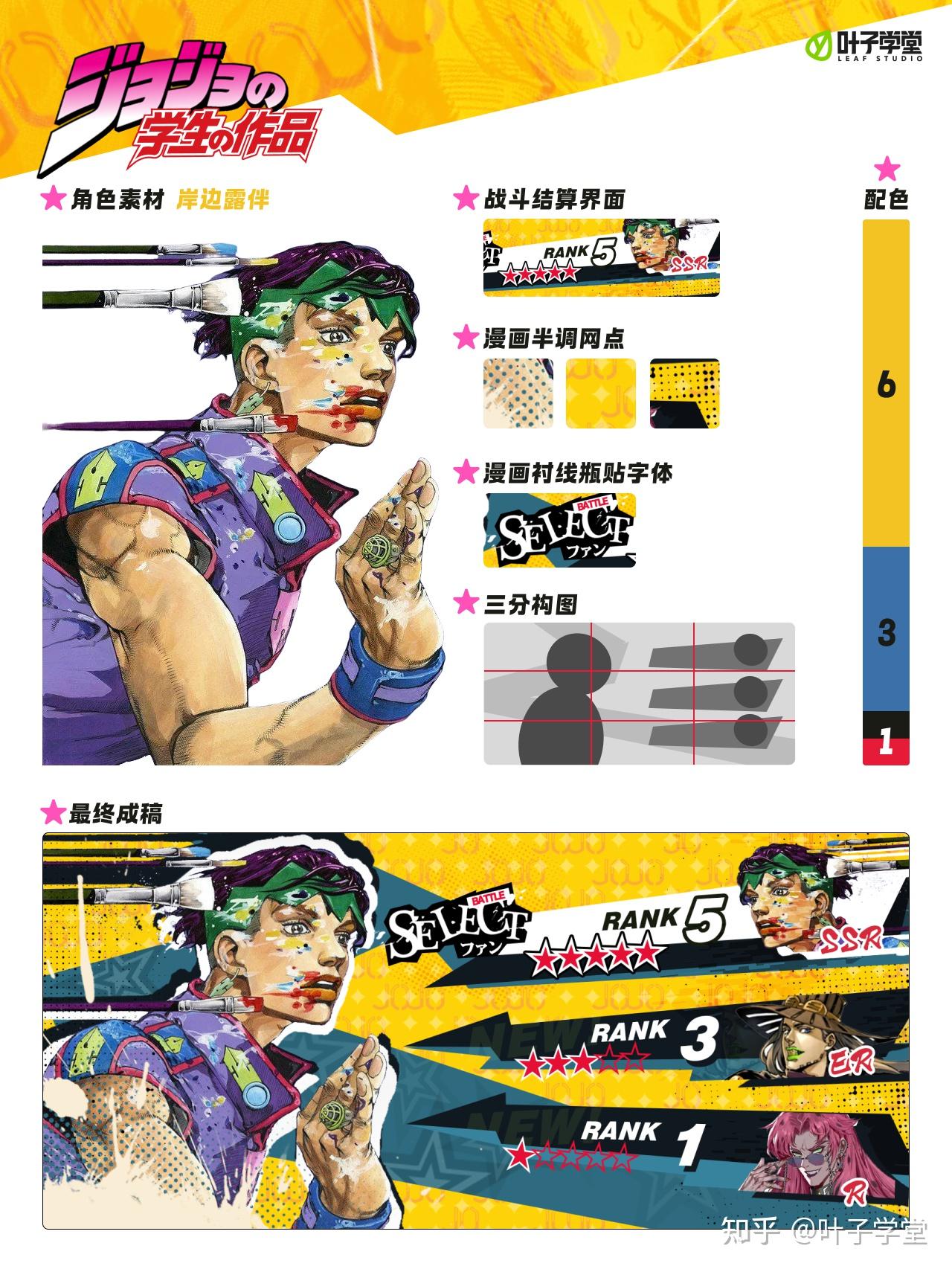 JOJO主题的游戏应该如何设计？【学生作品】 - 知乎