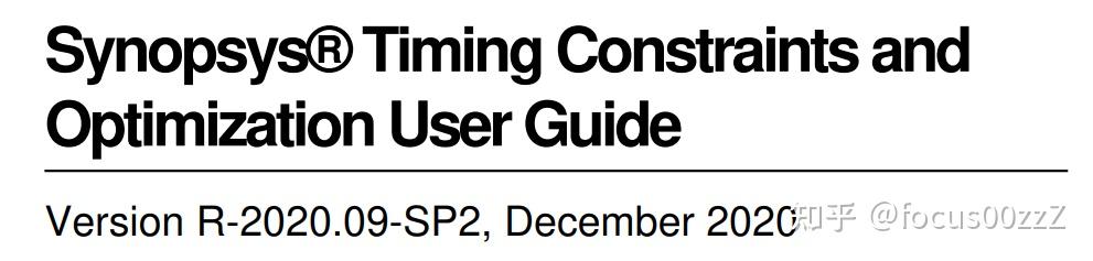 综合设计约束(SDC)-Multicycle path - 知乎
