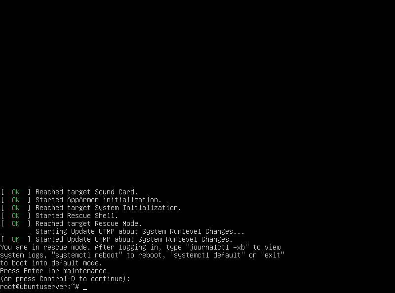 详解在 Ubuntu 中引导到救援模式或紧急模式 | Linux 中国 - 知乎