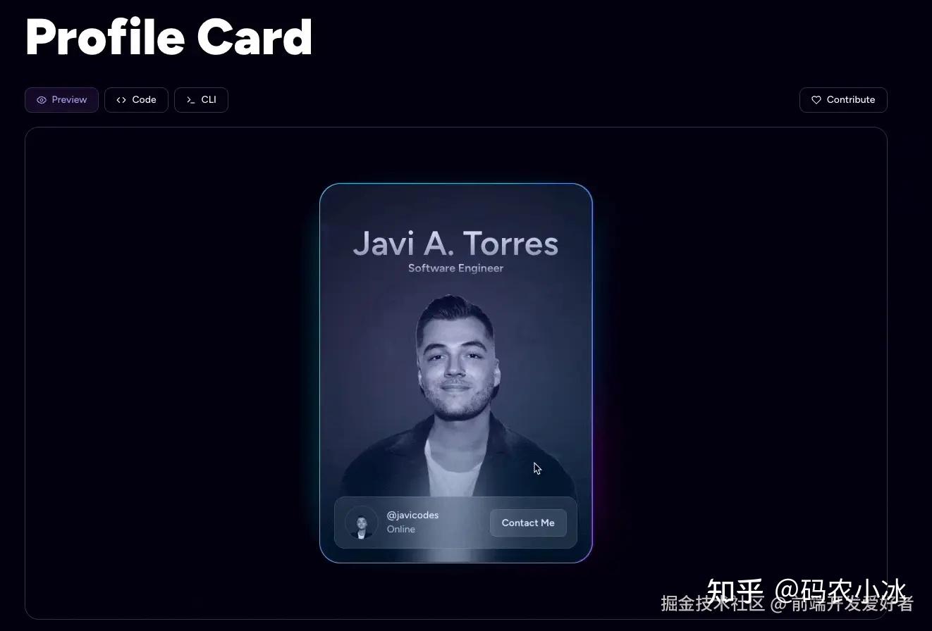 国外疯传的 React UI 动效组件库！Vue3 版正式发布！ - 知乎