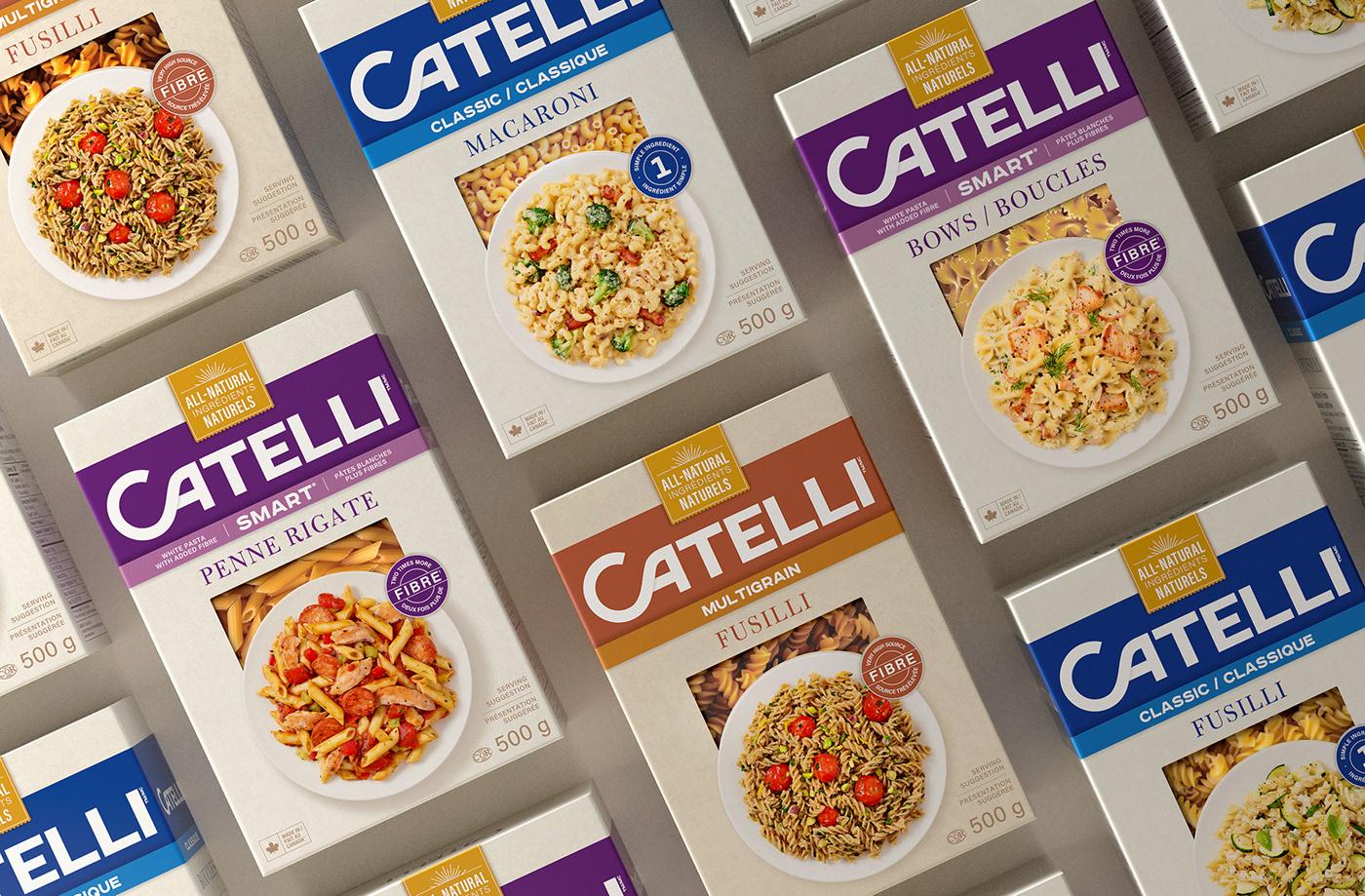 Catelli意大利面品牌包装设计 - 知乎