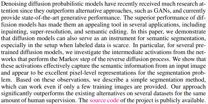 扩散模型用于分割：DDPM-Segmentation - 知乎