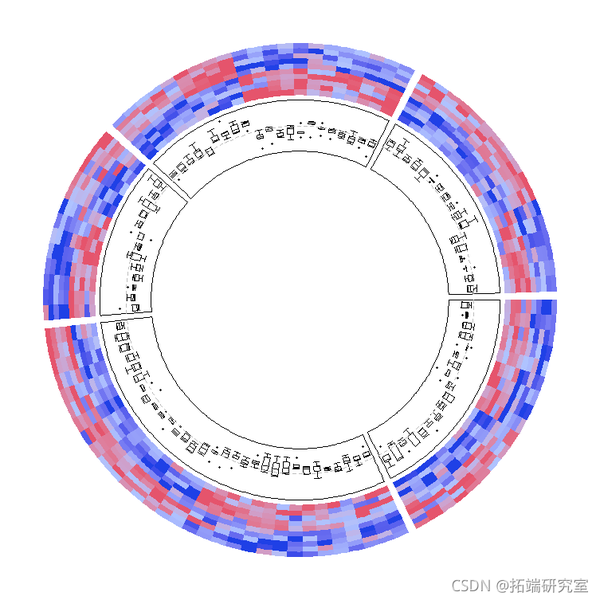 拓端tecdat|R语言绘制圈图、环形热图可视化基因组实战：展示基因数据比较 - 知乎