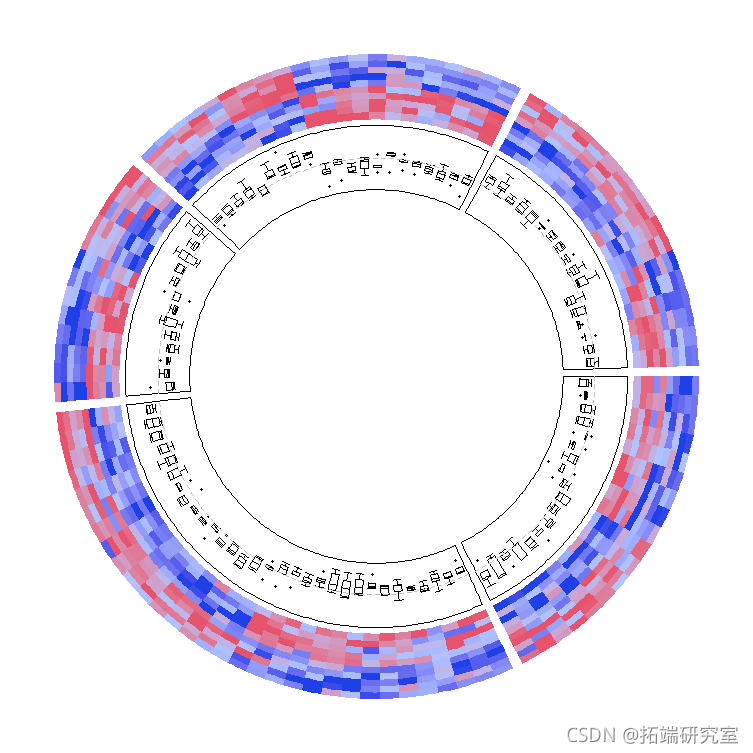 拓端tecdat|R语言绘制圈图、环形热图可视化基因组实战：展示基因数据比较 - 知乎