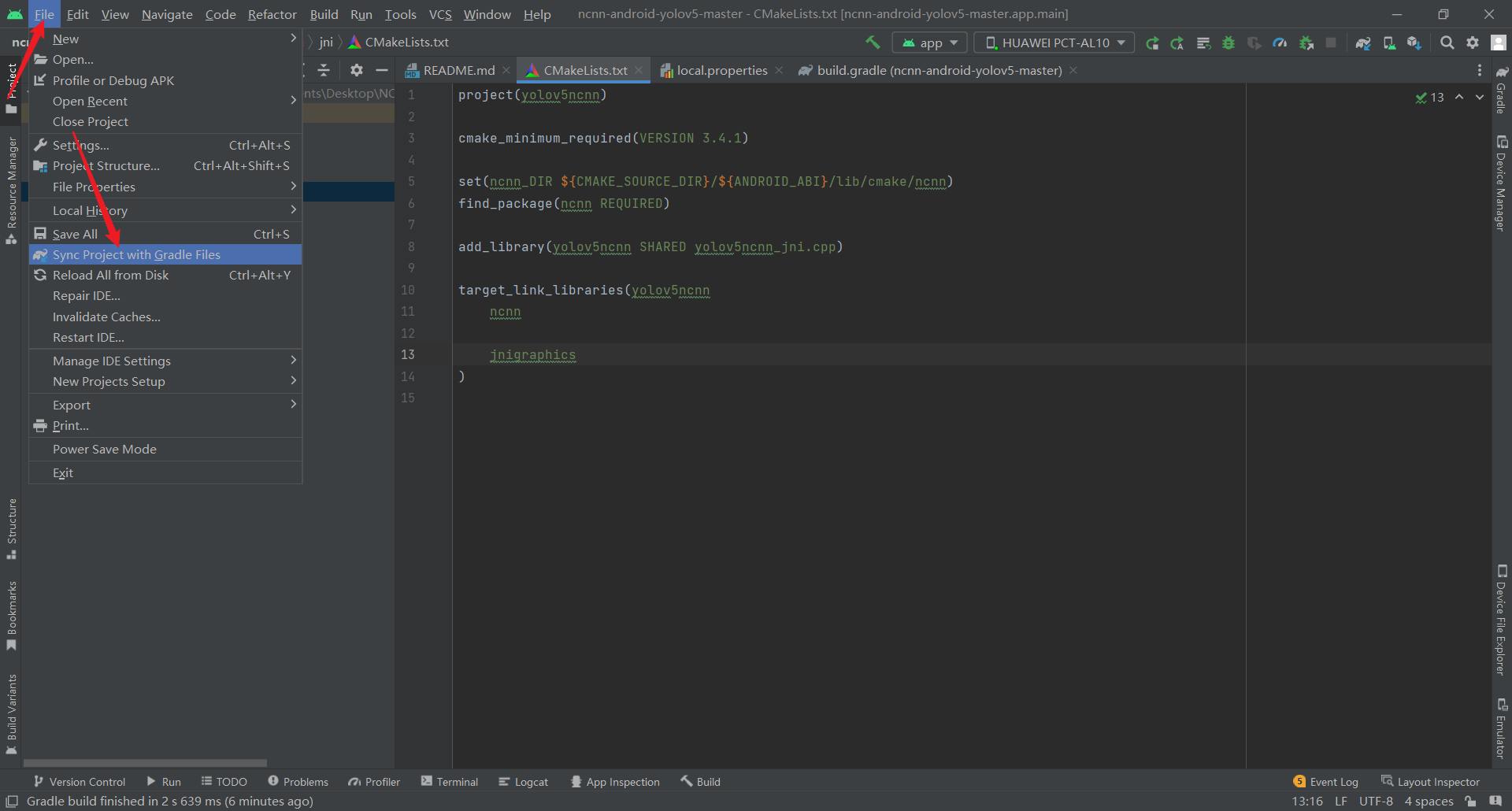 YOLOv5使用NCNN将模型部署到Android端教程（1）部署自己的训练模型到Android实现静态图片检测 - 知乎