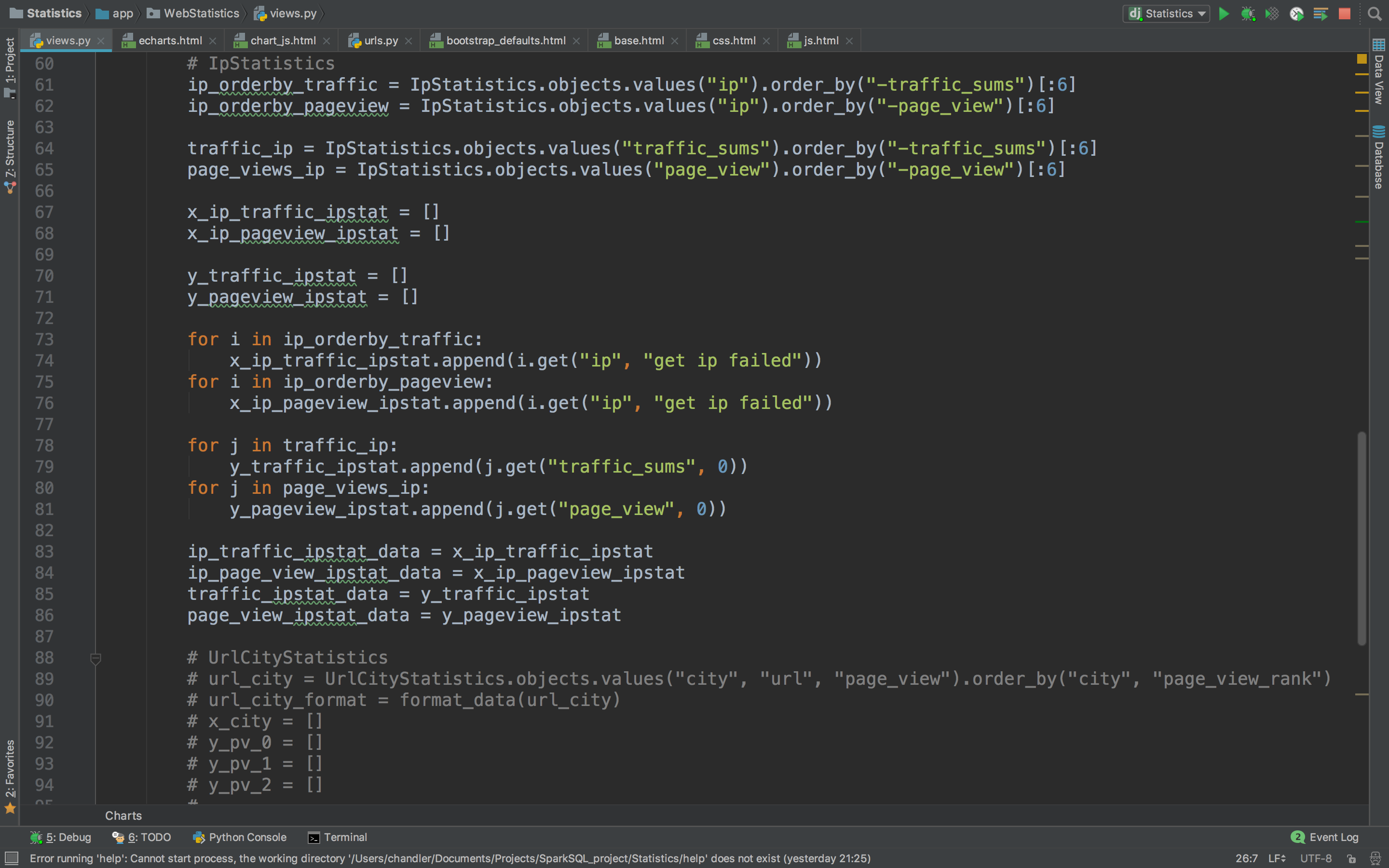 SparkSQL数据分析项目---数据可视化 - 知乎
