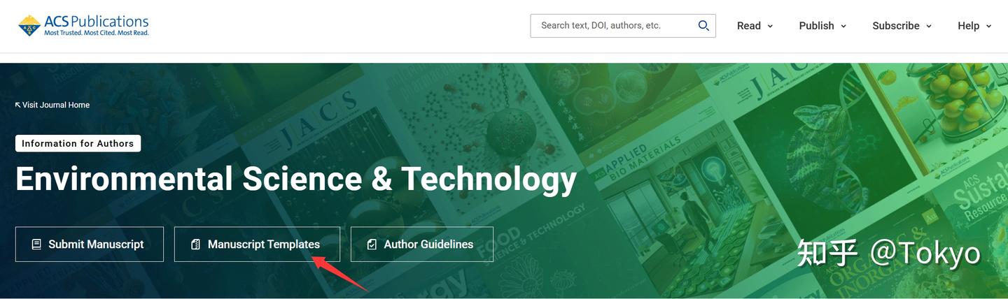 Environmental Science & Technology论文模板下载 - 知乎