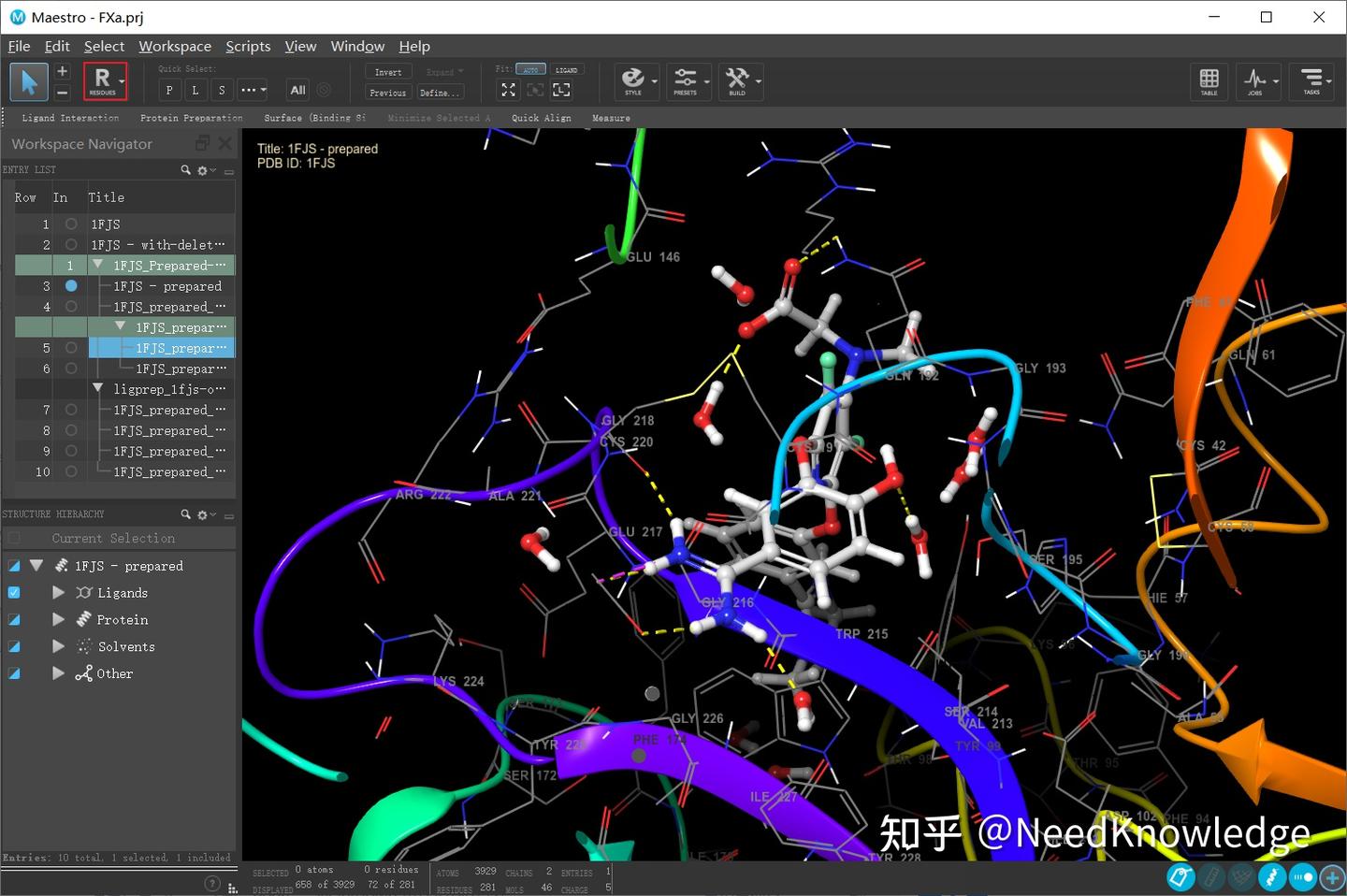 Schrödinger教程 | Introduction to Structure Preparation and Visualization ...