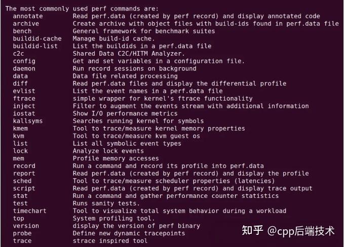 Linux性能分析工具-perf并生成火焰图 - 知乎
