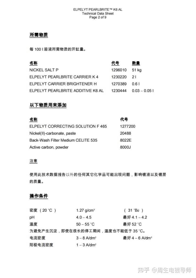 K6AL乐思原版珍珠镍配方以及K4 K5 K6 - 知乎