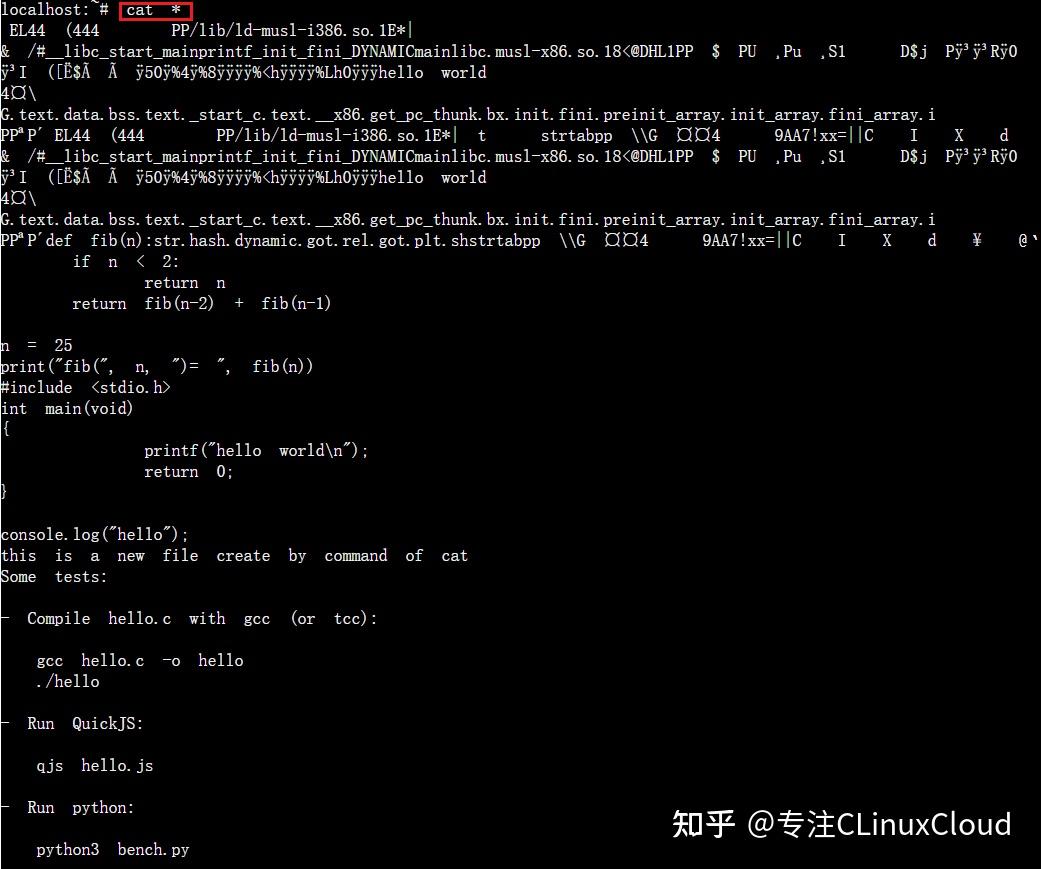 【Linux101-3】cat - 知乎