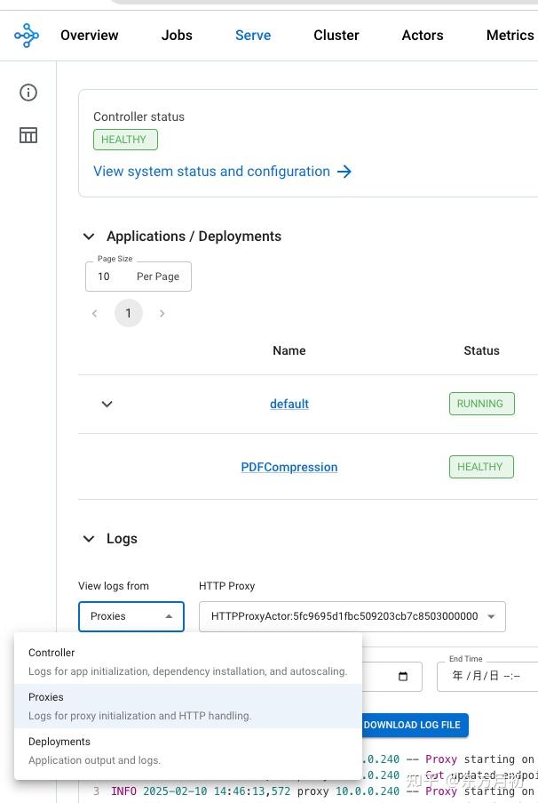 ray server集群部署框架分布式部署模型 - 知乎