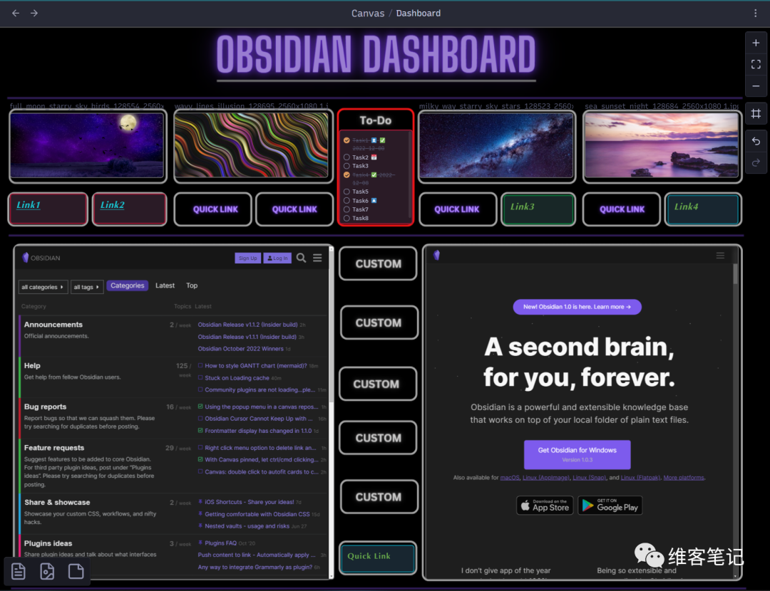 一起来看看大佬们的Obsidian白板（Canvas）使用案例分享 - 知乎