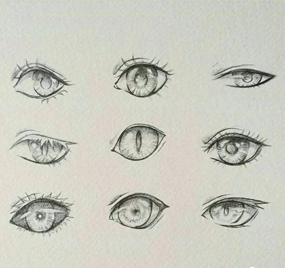 一分钟学会各式种类的动漫人物眼睛画法！赶紧进来看看吧 - 知乎
