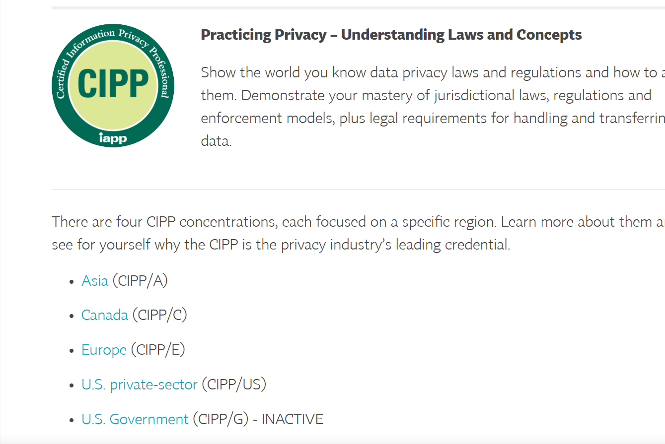 CIPP/US考试经验贴（满满干货附笔记Outline） - 知乎