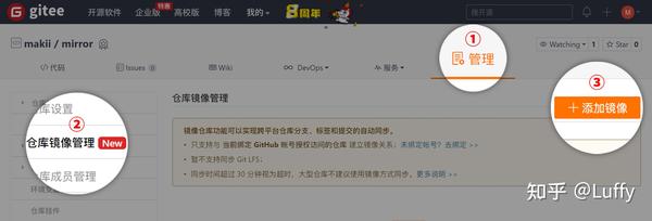将一个项目提交到Gitee自动同步到Github（GitHub与Gitee保持同步） - 知乎