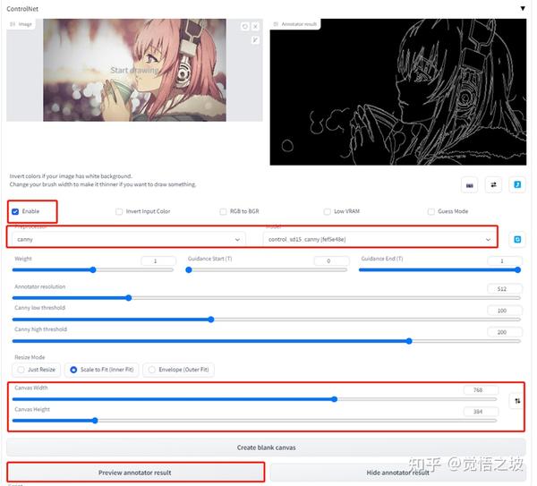 AI绘画超强功能ControlNet使用教程-Canny篇 - 知乎