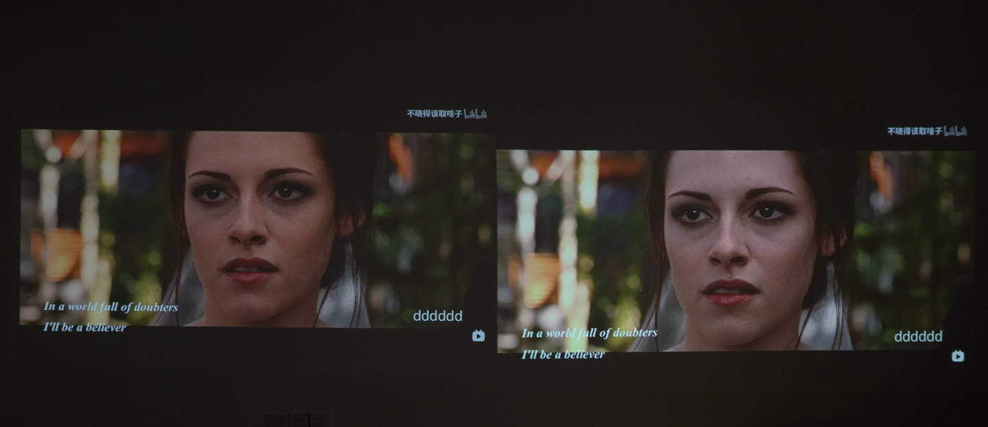 实际测评家用投影仪大眼橙NEW X7D和极米Z6X PRO：从参数到画面，用硬实力对碰 - 知乎