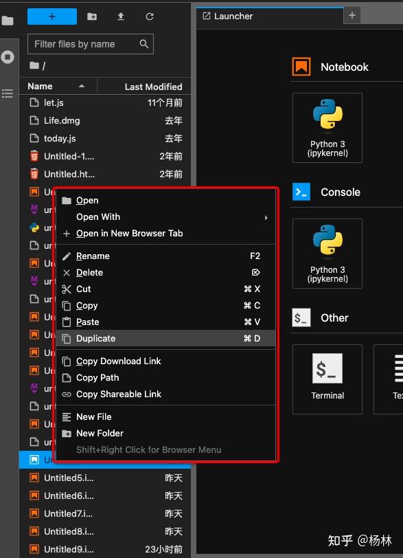 JupyterLab 简单使用 - 知乎