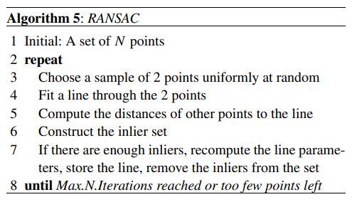 常见的2D点云直线抽取算法 - 知乎