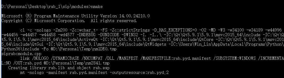 (一) SIP-python调用qt 基础例子——Win10+VS2015+nmake - 知乎