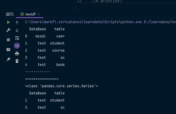 Python dataframe contains isin 