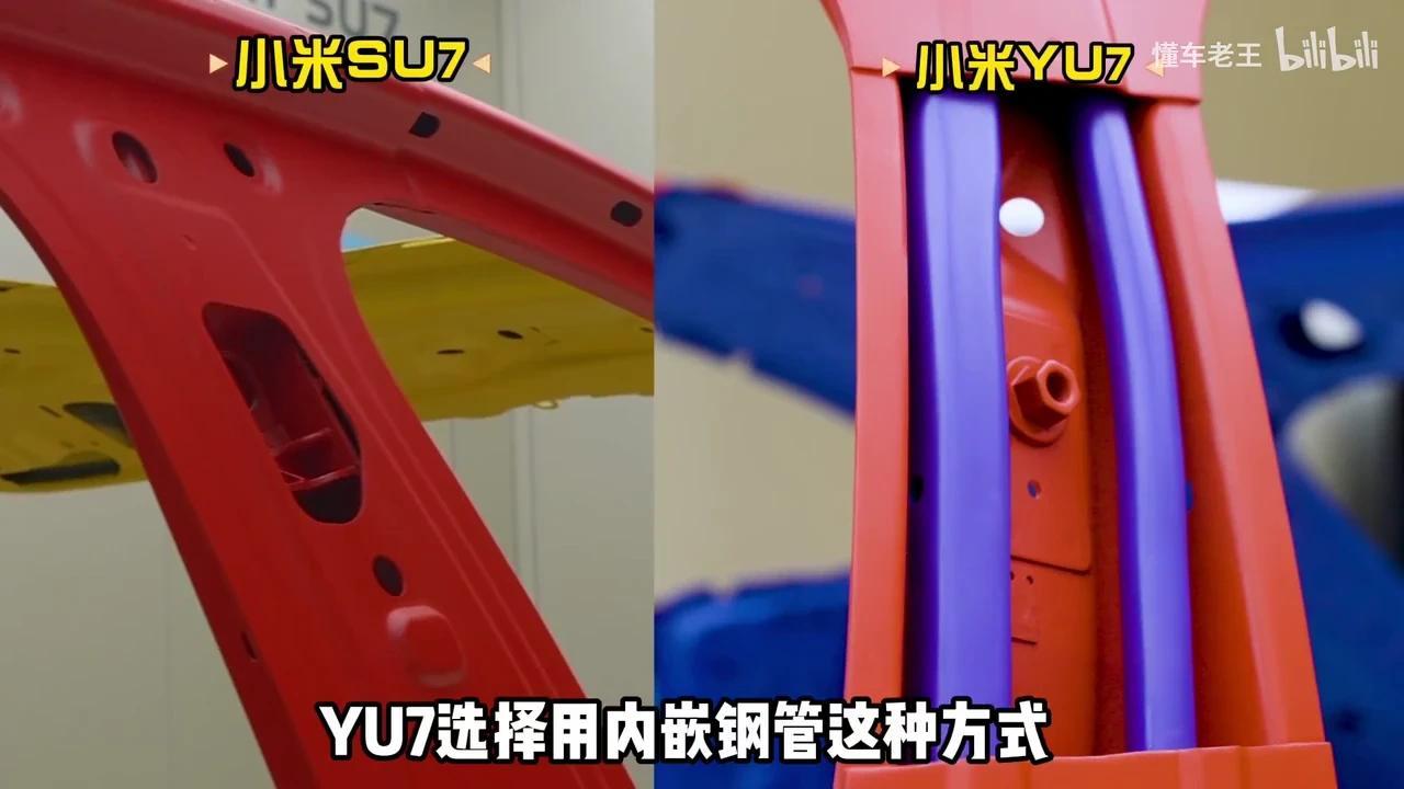 小米YU7争议解读！“内嵌式防滚架”？潜艇级用钢？2200MPa热气胀管是啥？AI研发是噱头？【老王观点】 - 知乎