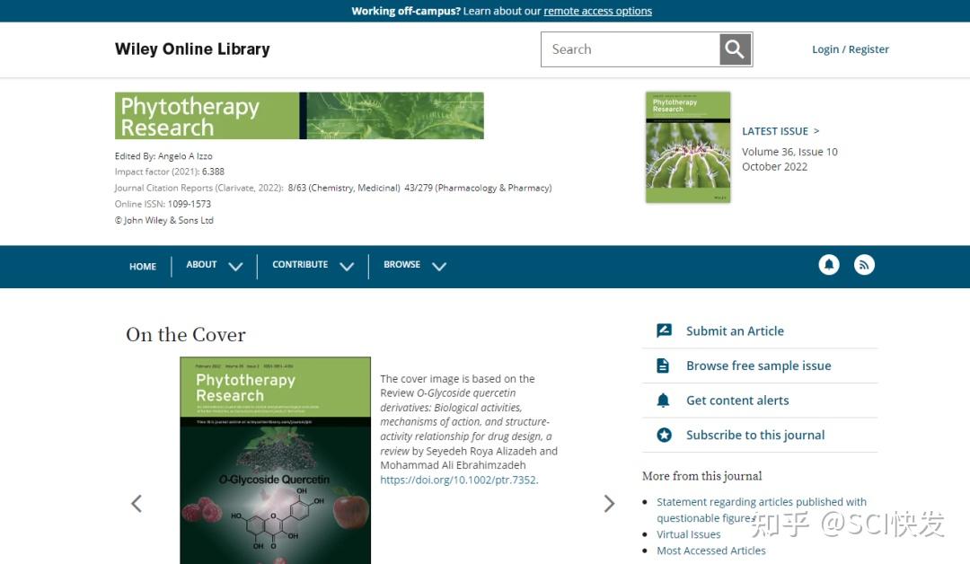 SCI期刊分析：IF破6分！JCR1区，国人友好，无版面费 - 知乎
