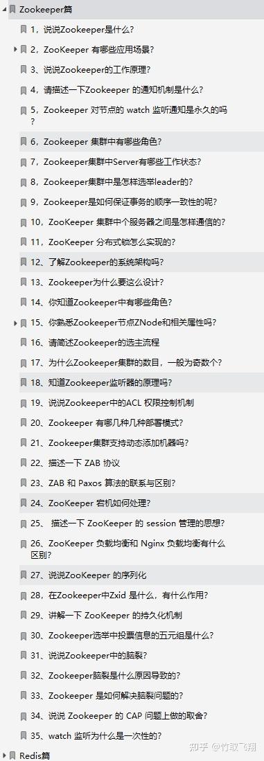 立即收藏！阿里首次公布 Java10W 字面试复盘笔记（覆盖所有Java核心面试知识点） - 知乎