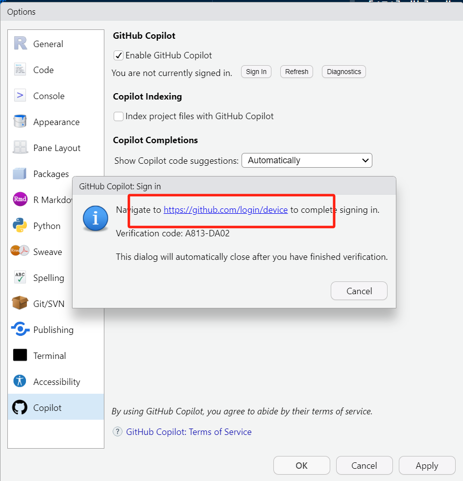 使用Copilot自动在Rstudio中写代码，提高效率！ - 知乎