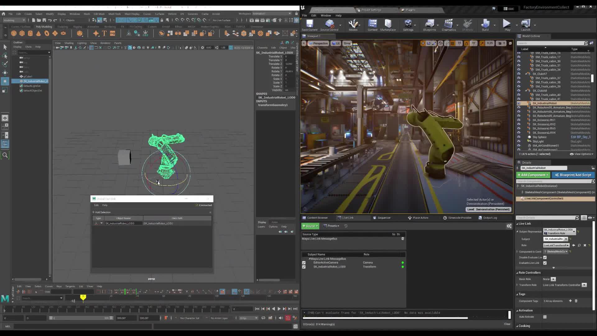 Maya与虚幻引擎的无缝同步！Maya新的Unreal Live Link插件发布【附插件下载教学地址】 - 知乎