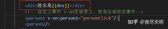Vue组件自定义事件 知乎 