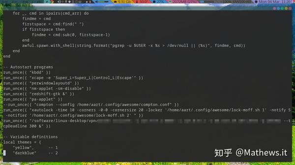 Awesome WM主题设置分享 - 知乎