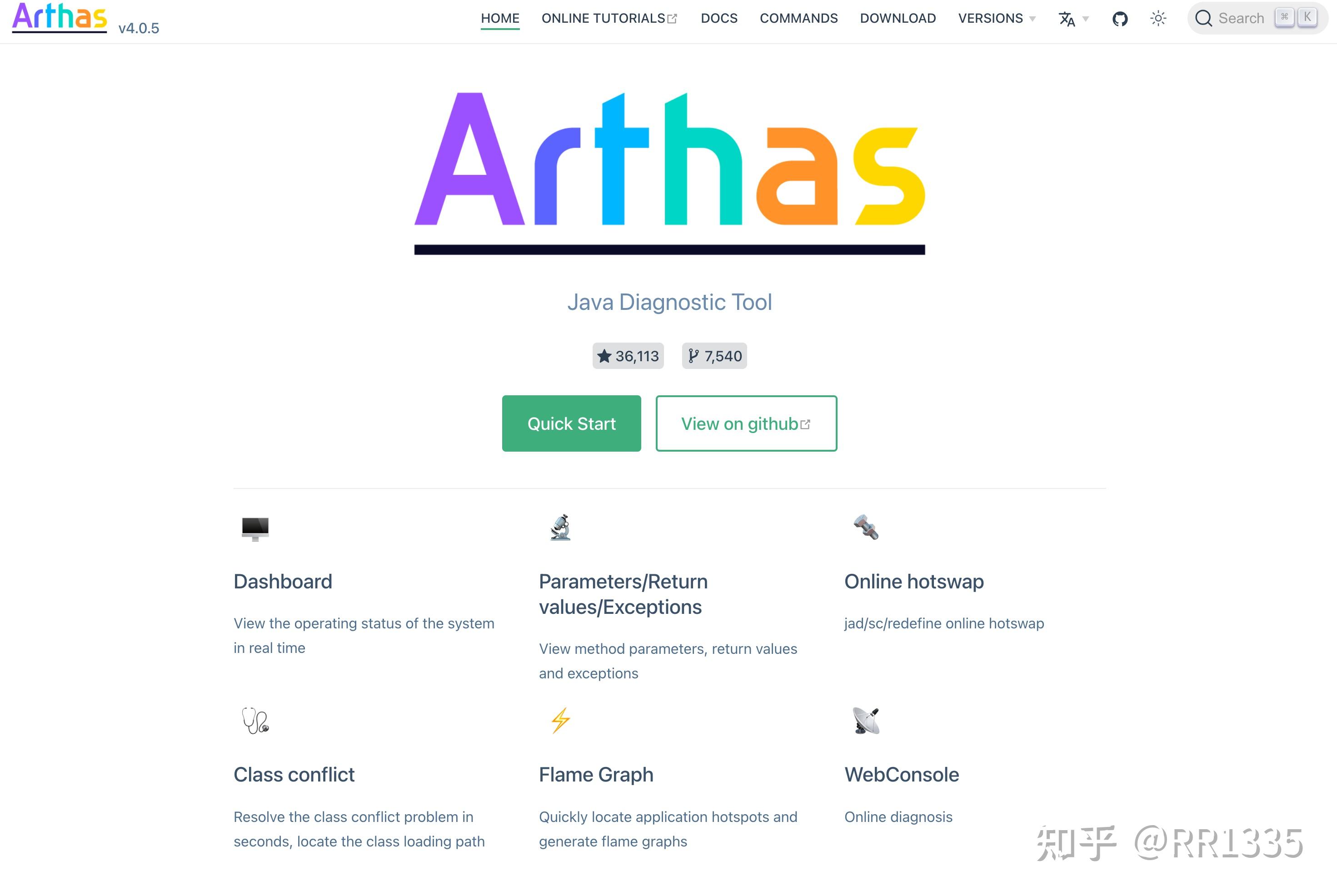 alibaba 开发的 java 中间件 Arthas Java 应用诊断利器 - 知乎