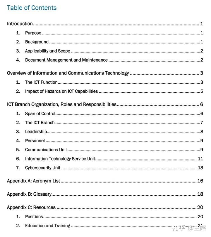FEMA发布《NIMS ICT功能指南》 - 知乎