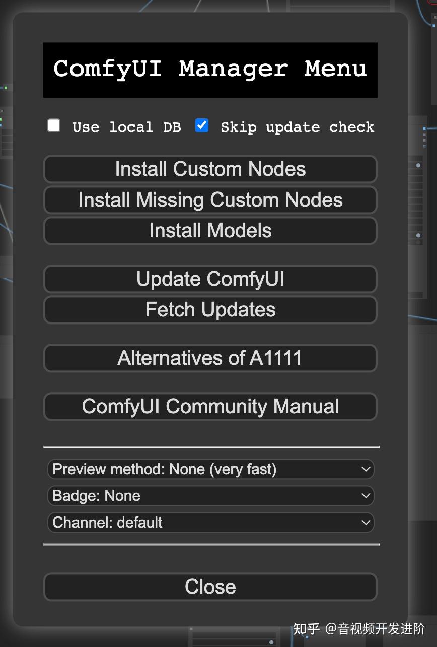 【AIGC】ComfyUI 入门教程（4）：ComfyUI 管理器｜AI 生成图片 - 知乎