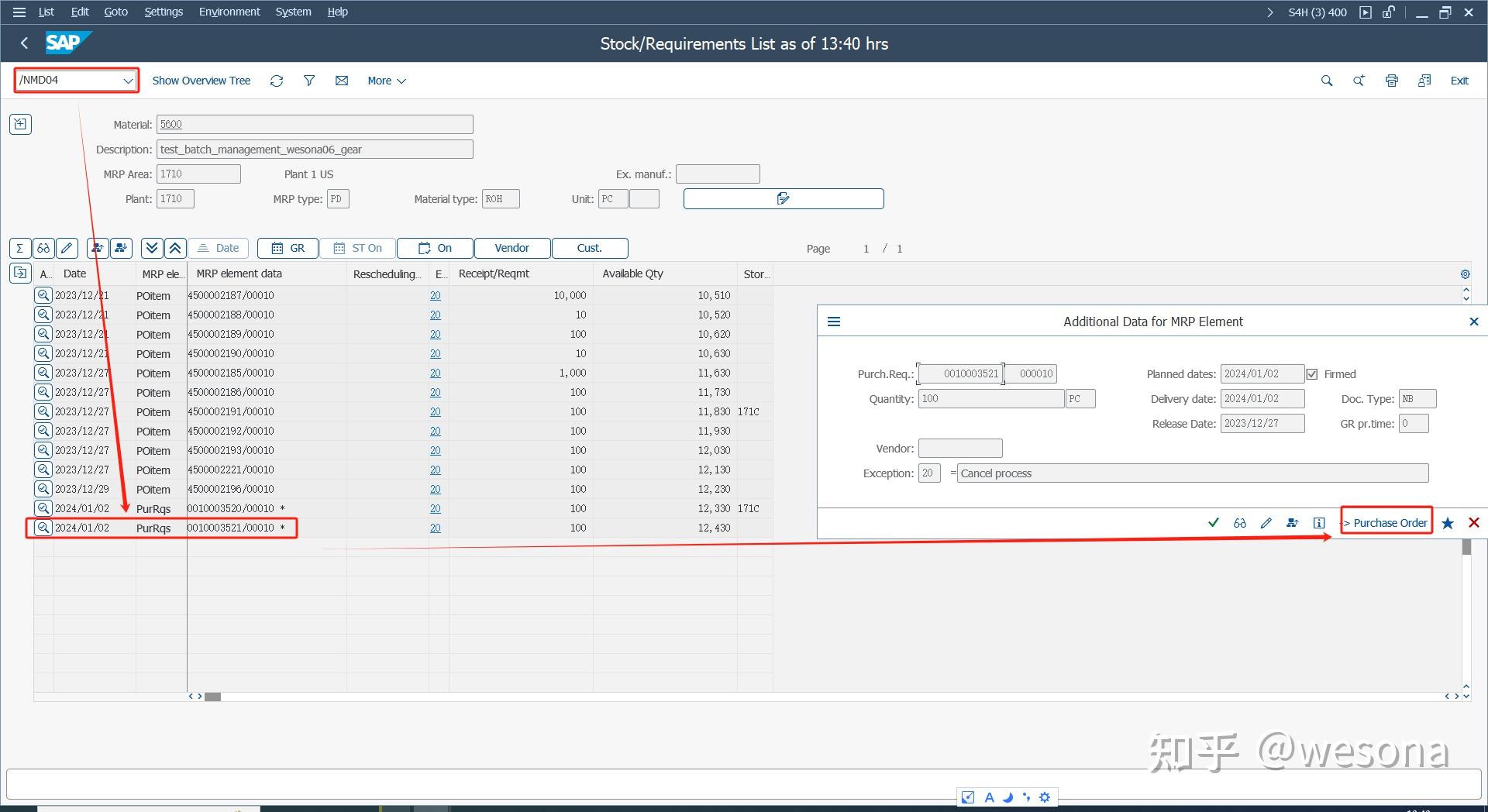 SAP error Message no.MEPO822 and SAP error message no.M7036 - 知乎