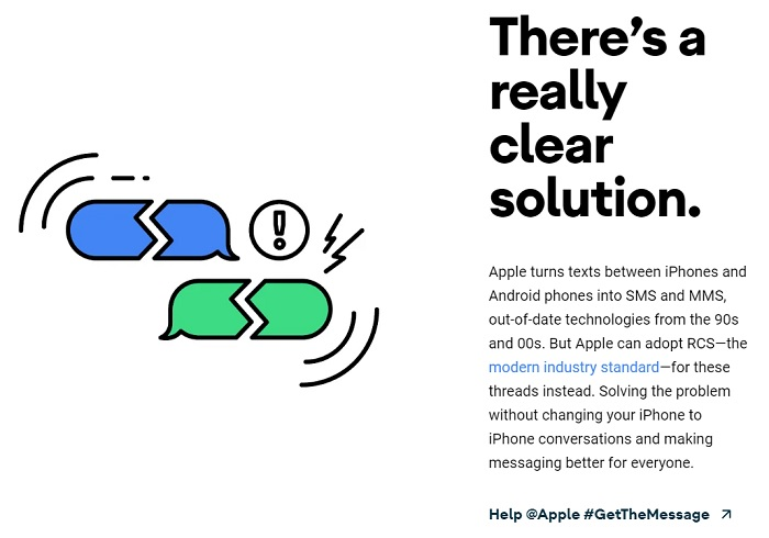谷歌大张旗鼓向苹果施压：赶紧支持 RCS 标准 - 知乎