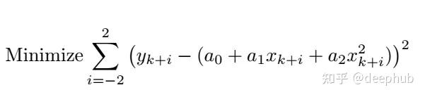 高精度保形滤波器Savitzky-Golay的数学原理、Python实现与工程应用 - 知乎