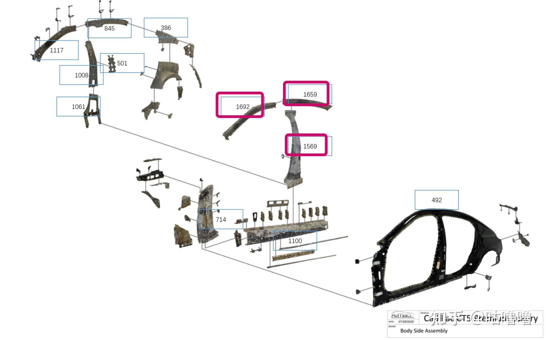 分享CT5车身材料的拆车报告（A2mac1) - 知乎