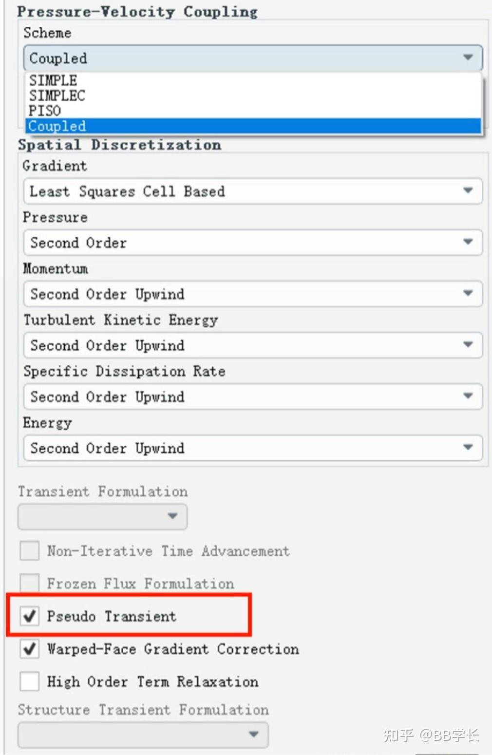 Fluent流动与传热|05Fluent求解器设置 - 知乎