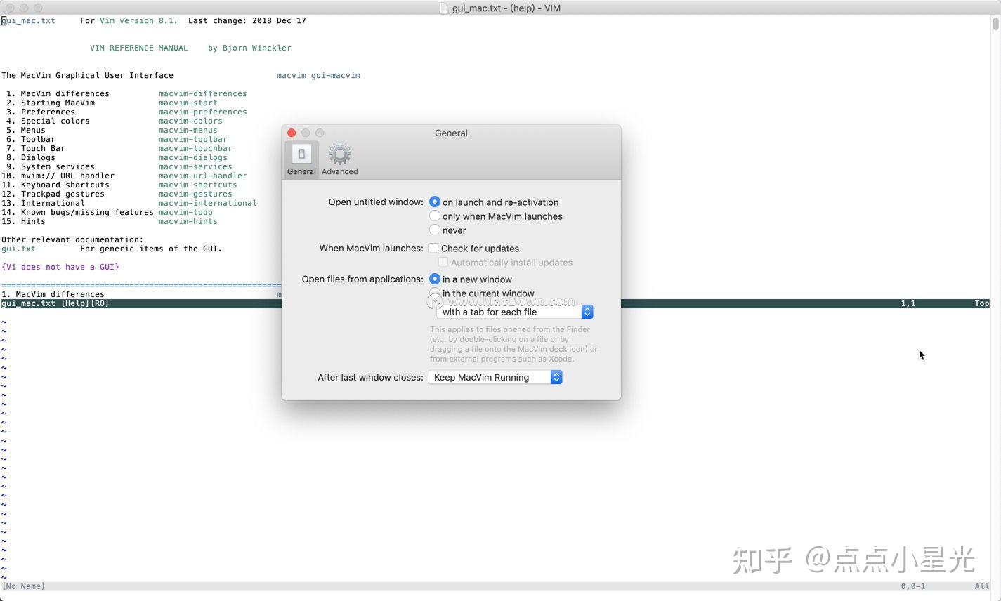 MacVim for Mac(程序员专用Vim编辑器) - 知乎