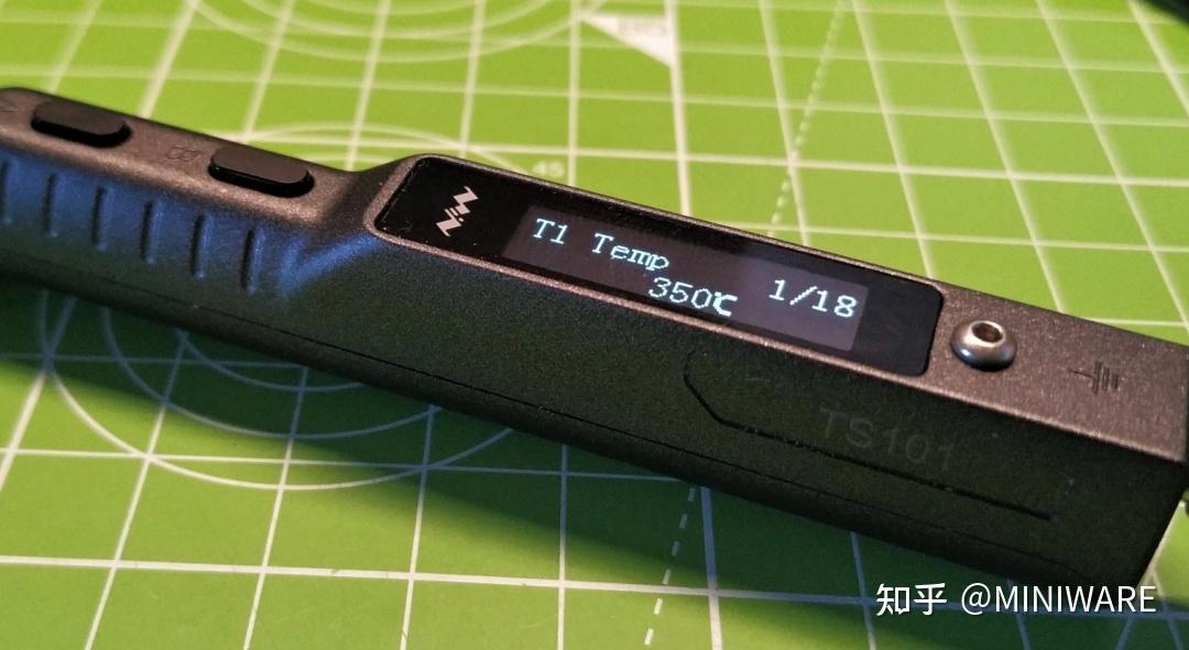 Miniware TS101 智能烙铁评测：多一种选择 - 知乎