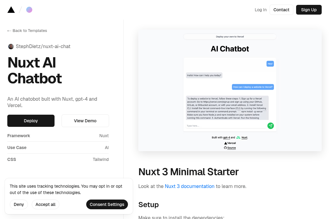 免费部署专属GPT！Nuxt AI聊天机器人开源项目 - 知乎