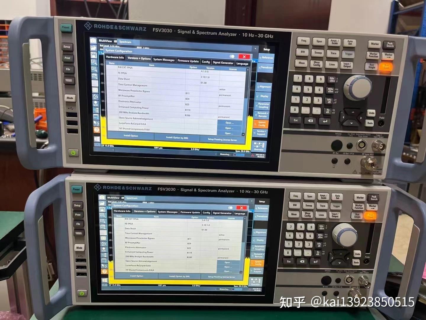 高配机FSV3030信号分析仪FSV3044选件FSV3050 - 知乎